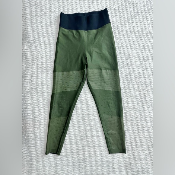 ultracor | Pants & Jumpsuits | Ultracor Army Green Perforated Leggings ...